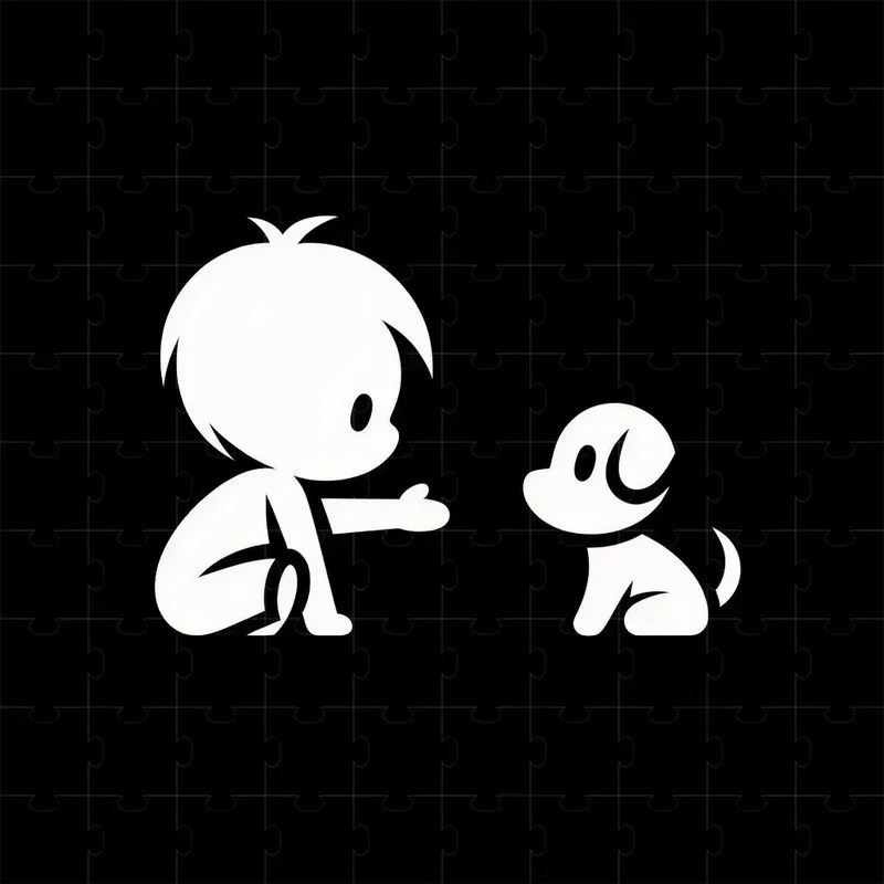 Minimalist Stick Figure Stories DALL·E Prompt | PromptBase