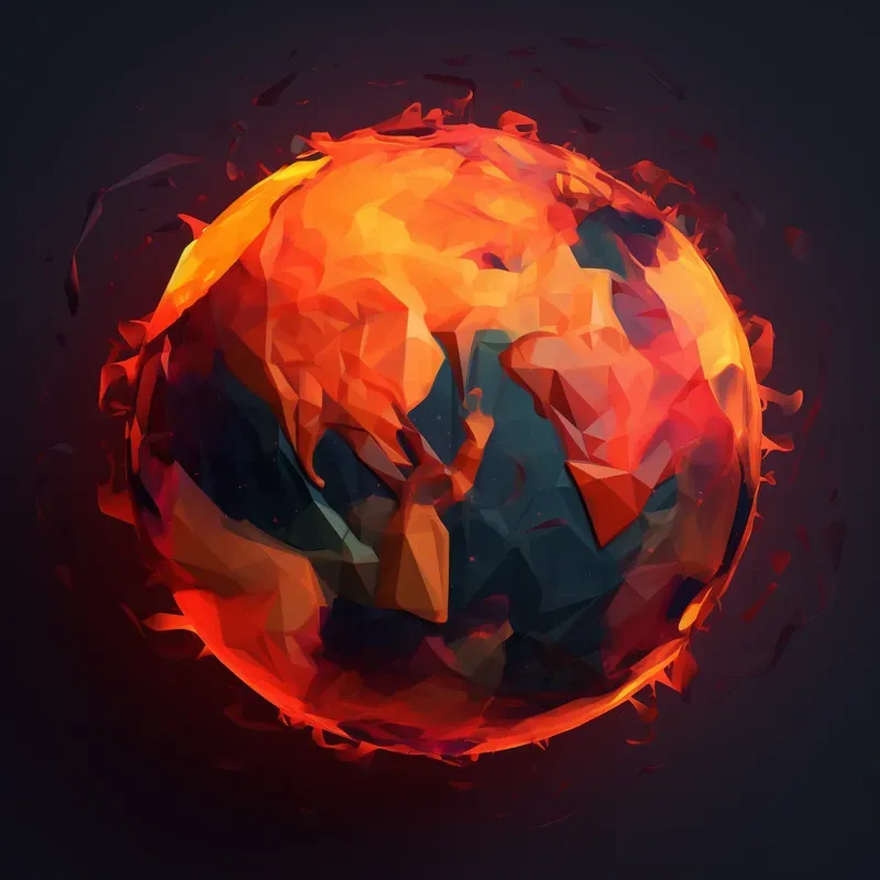 Abstract Planets Midjourney Prompt | PromptBase