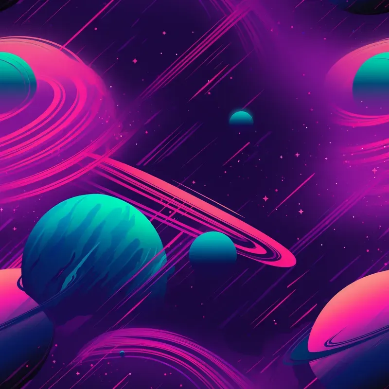 Synthwave Seamless Patterns Midjourney Prompt | PromptBase