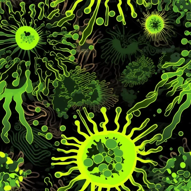 Toxic Seamless Patterns Midjourney Prompt | PromptBase