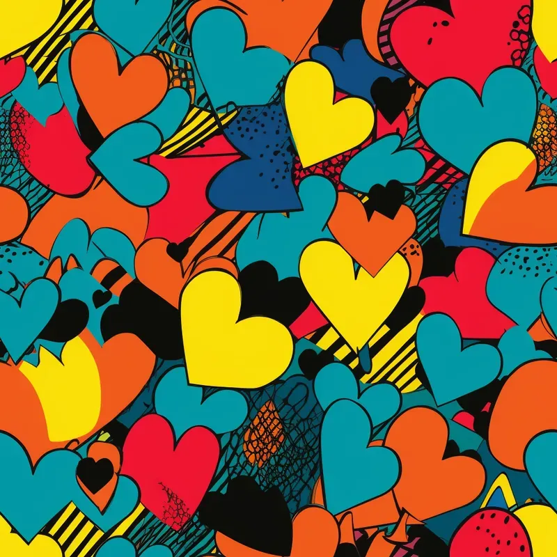 Pop Art Patterns Midjourney Prompt | PromptBase