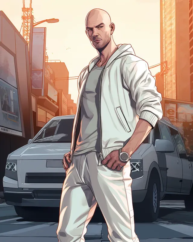 Gta Style Characters Midjourney Prompt | PromptBase