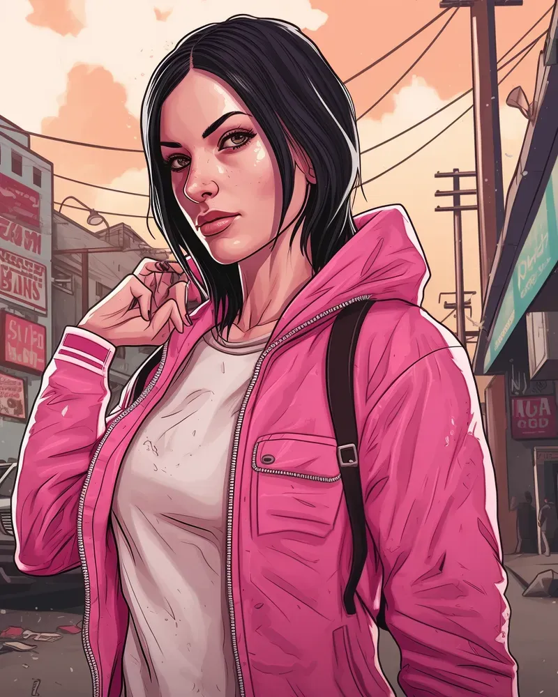 Gta Style Characters Midjourney Prompt | PromptBase