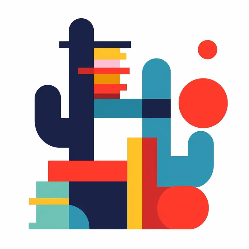 Bauhaus Style Icons Midjourney Prompt | PromptBase