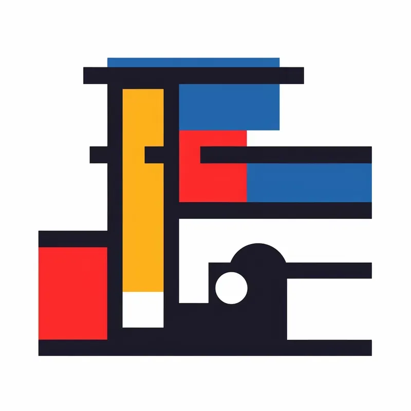 Bauhaus Style Icons Midjourney Prompt | PromptBase