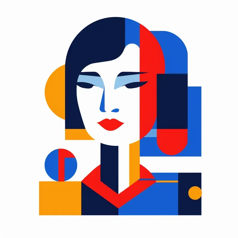 Bauhaus Style Icons Midjourney Prompt | PromptBase