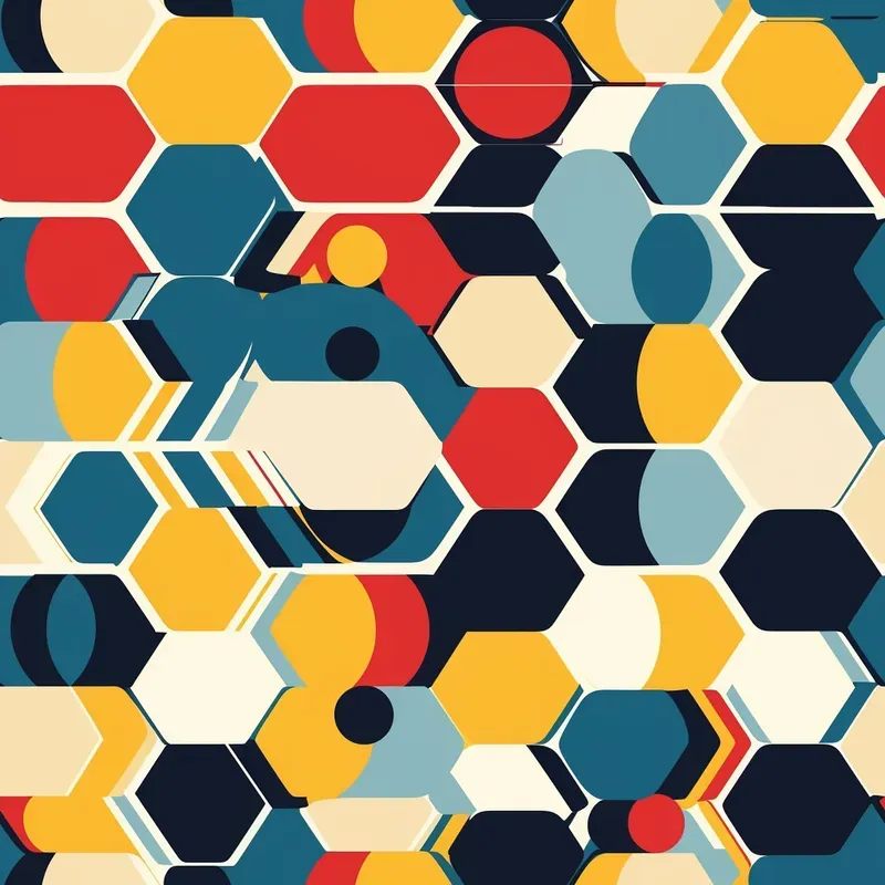 Bauhaus Style Patterns Midjourney Prompt | PromptBase