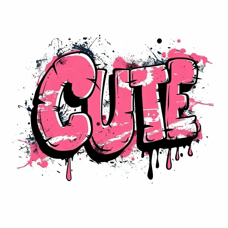 Graffiti Texts Midjourney Prompt | PromptBase