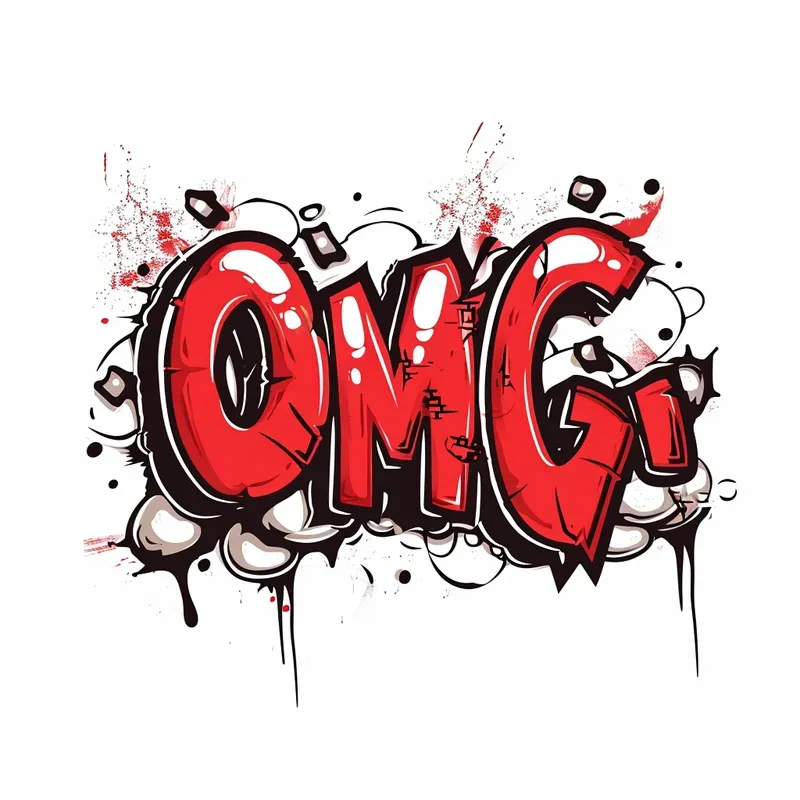 Graffiti Texts Midjourney Prompt | PromptBase