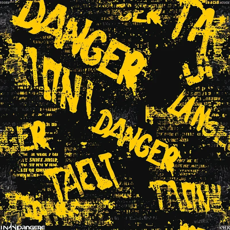 Graffiti Text Patterns Midjourney Prompt | PromptBase