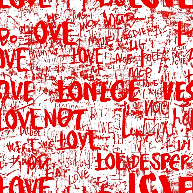 Graffiti Text Patterns Midjourney Prompt | PromptBase