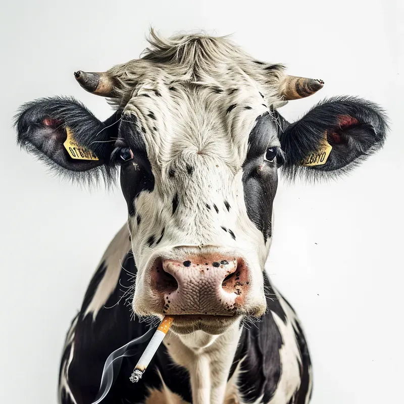 Smoking Animals Midjourney Prompt | PromptBase