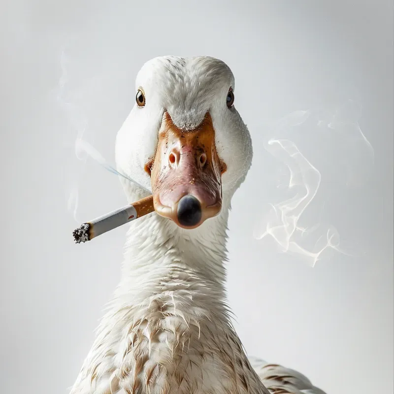 Smoking Animals Midjourney Prompt | PromptBase