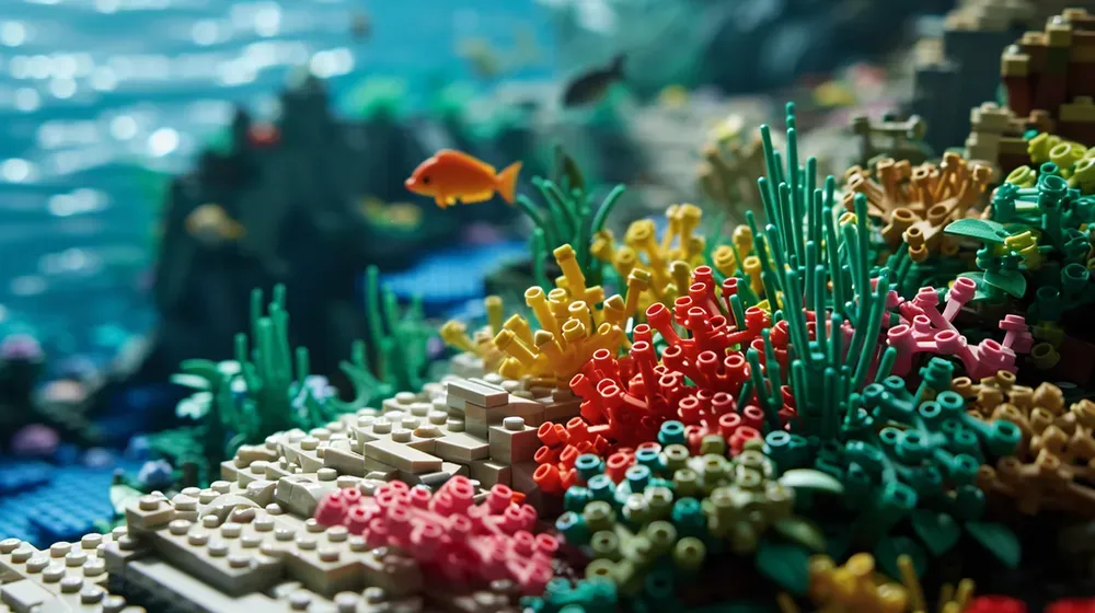 Lego Landscapes Midjourney Prompt | PromptBase