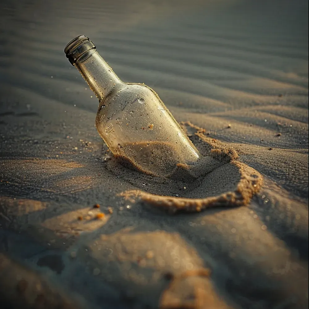 Objects Buried In The Sand Midjourney Prompt | PromptBase