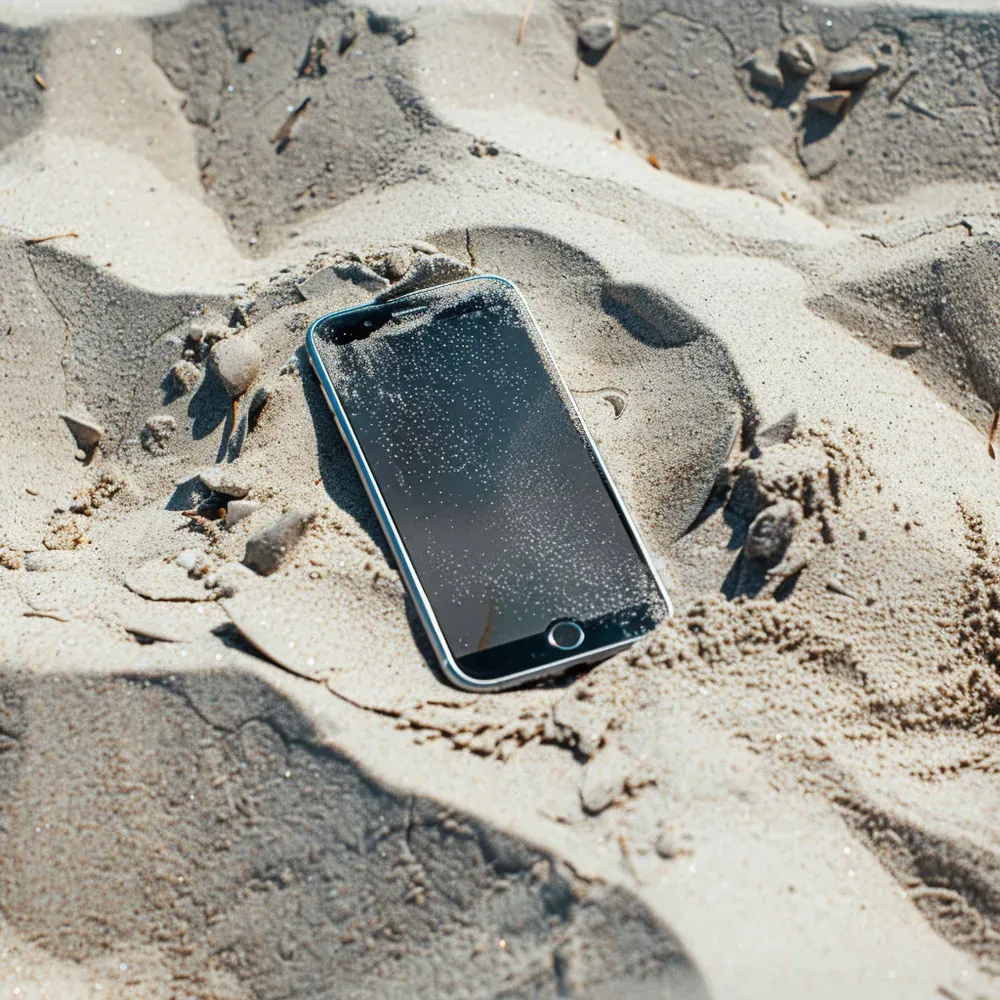 Objects Buried In The Sand Midjourney Prompt | PromptBase