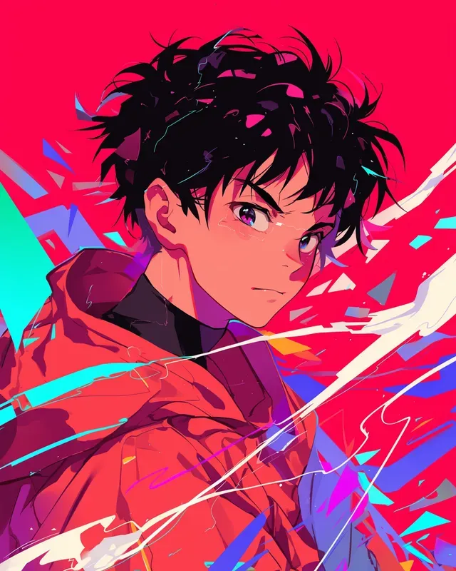 Vaporwave Anime Characters Midjourney Prompt | PromptBase