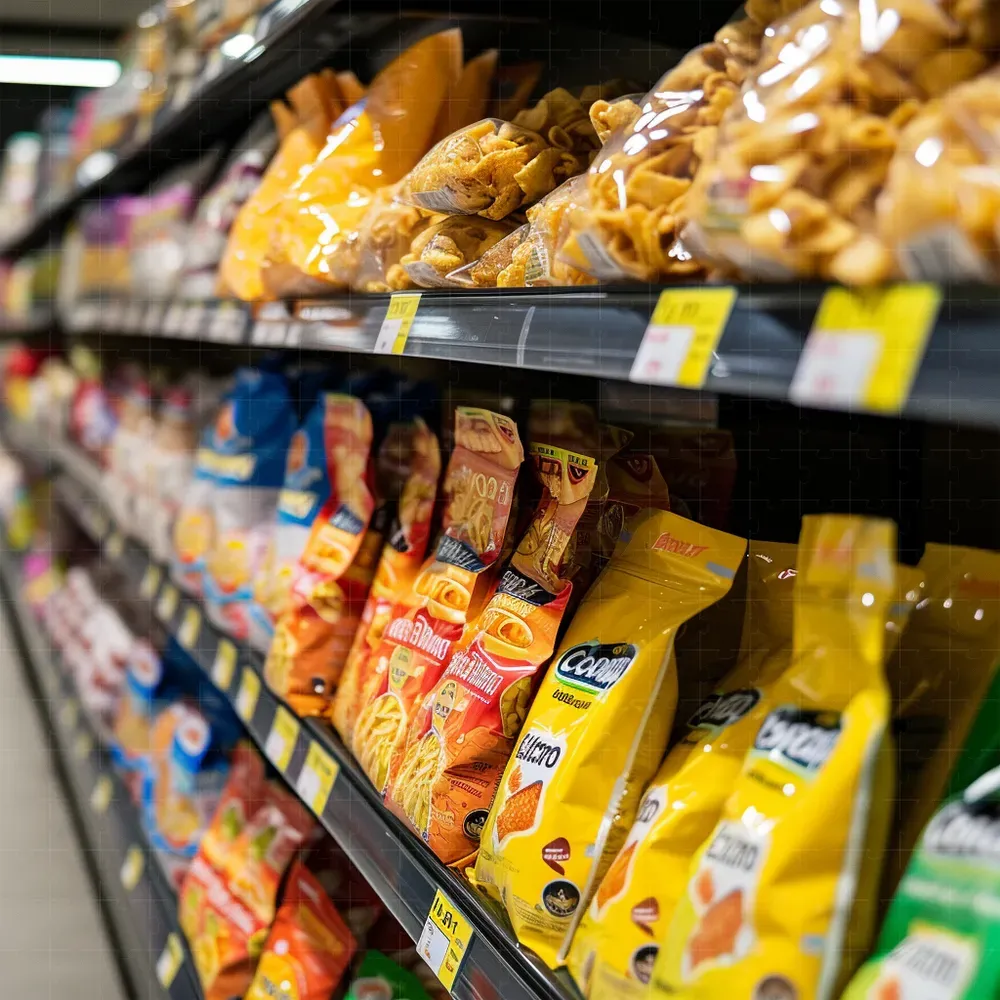 Realistic Supermarket Linears Midjourney Prompt | PromptBase