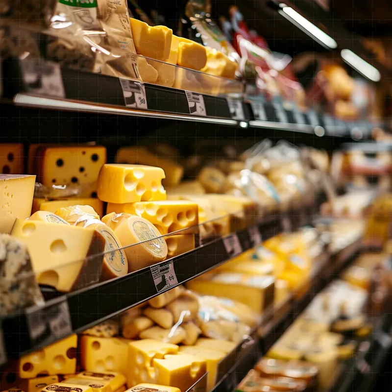 Realistic Supermarket Linears Midjourney Prompt | PromptBase