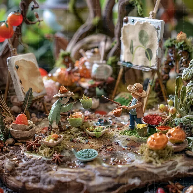 Miniature Scenes Midjourney Prompt | PromptBase