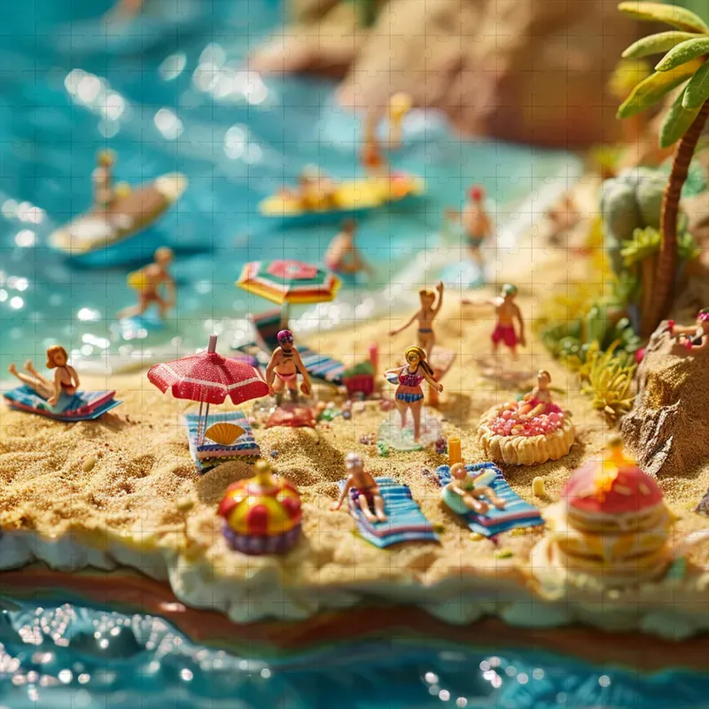 Miniature Scenes Midjourney Prompt | PromptBase