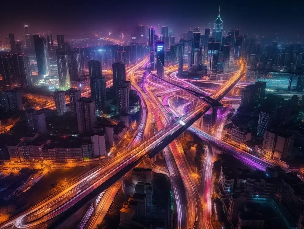 Professional City Landscape Photographs Midjourney Prompt | PromptBase