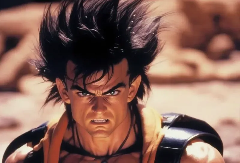 Realistic Dragon Ball Characters Midjourney Prompt | PromptBase