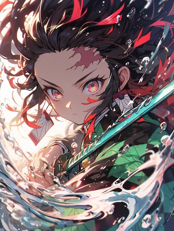 Demon Slayer Characters Midjourney Prompt | PromptBase