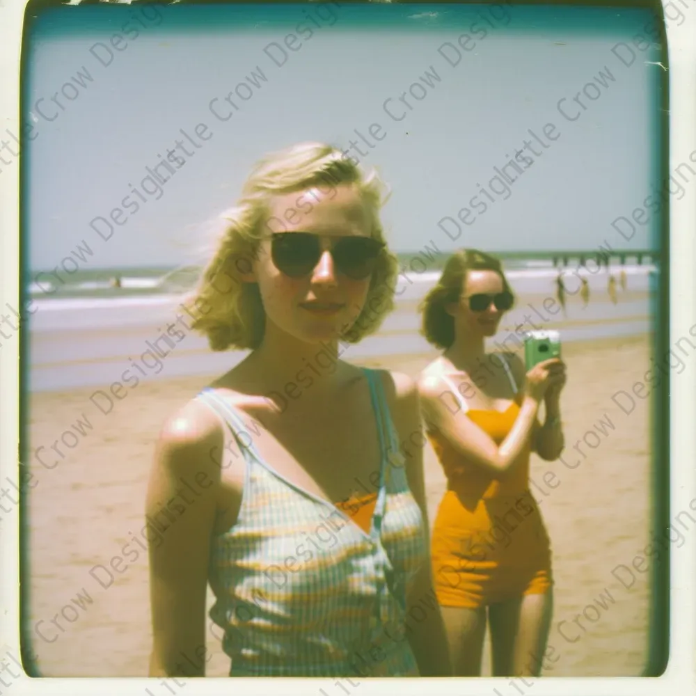 70s Polaroid Style Midjourney Prompt Promptbase