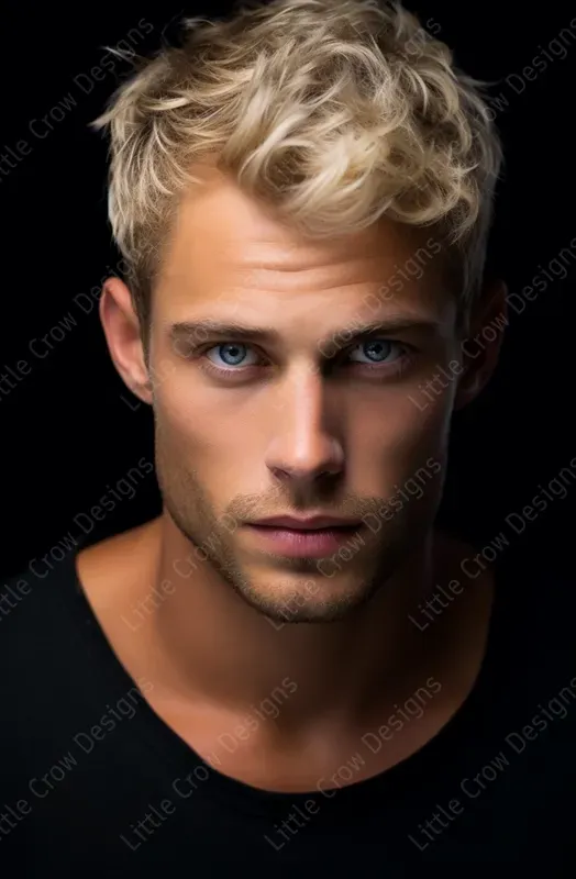 Stunning Men Model Portrait Photographs Midjourney Prompt | PromptBase