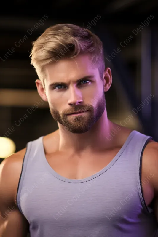 Stunning Men Model Portrait Photographs Midjourney Prompt | PromptBase