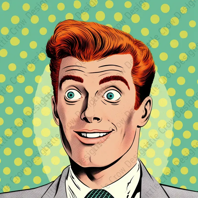 Vintage Comics Portraits Midjourney Prompt | PromptBase