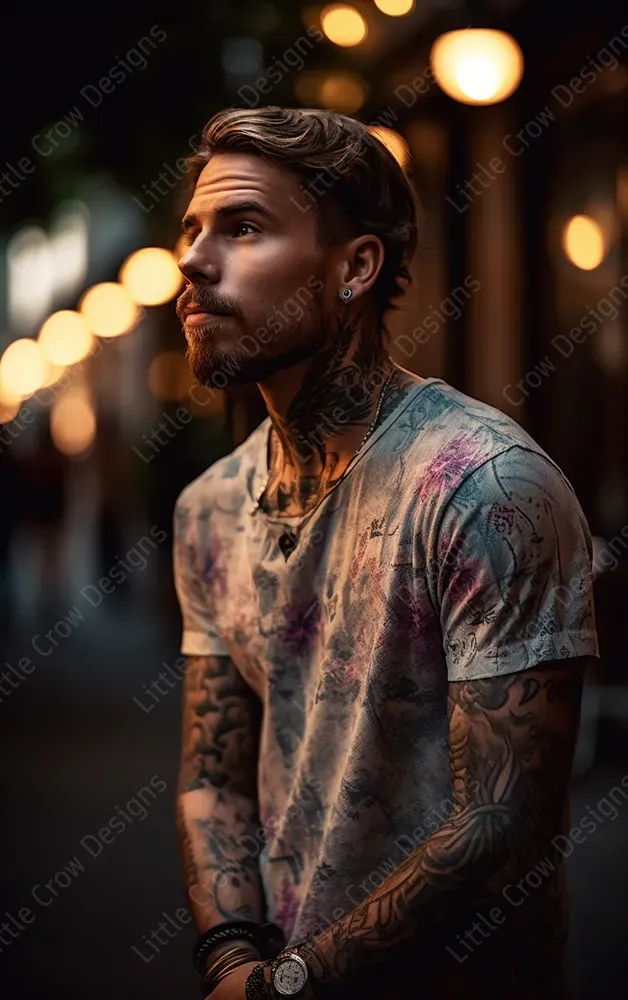 Gorgeous Model Men Street Photographs Midjourney Prompt | PromptBase