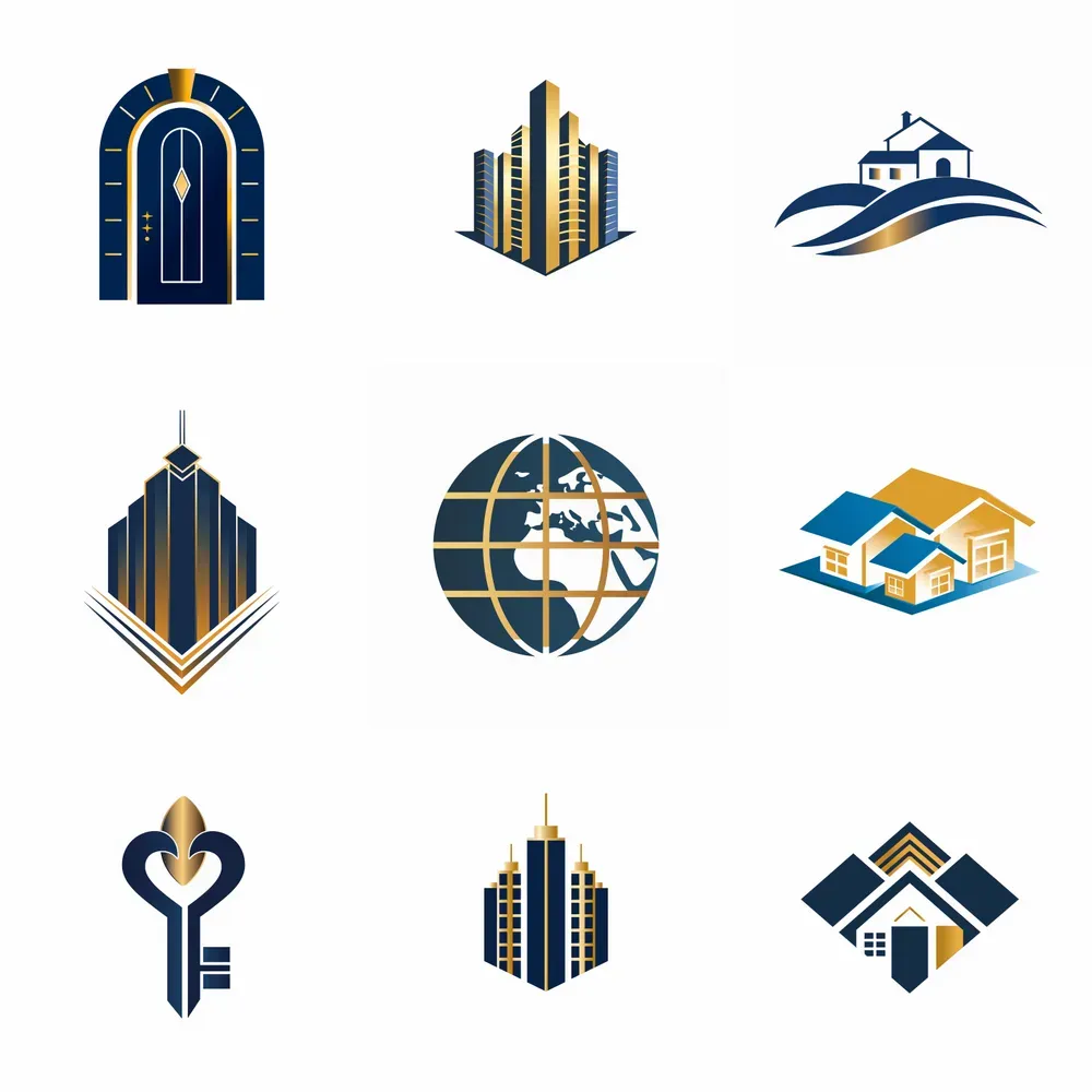 Real Estate Logos Midjourney Prompt | PromptBase