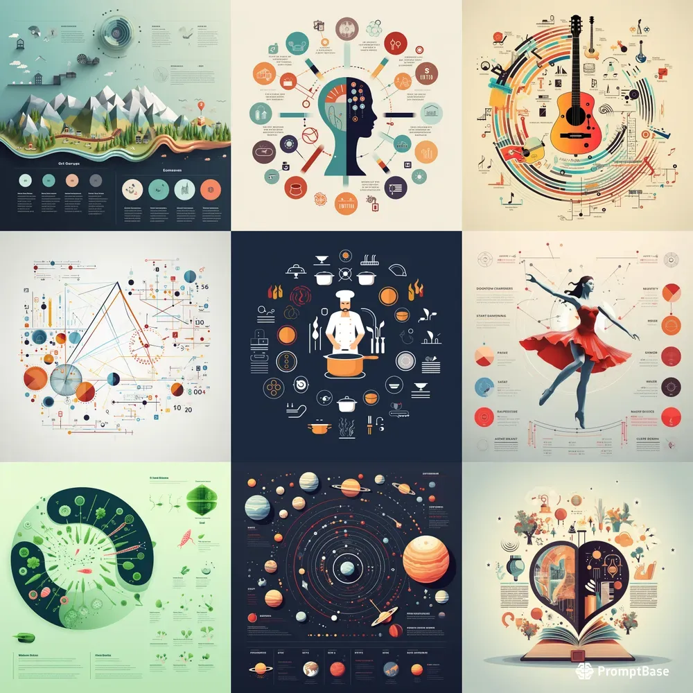 Infographic Mockup Midjourney Prompt | PromptBase