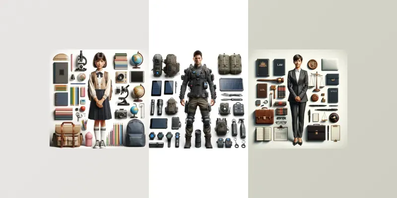 Characters Essentials DALL·E Prompt | PromptBase