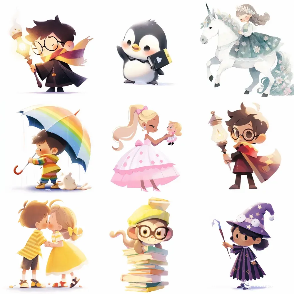 Cartoon Character Designs Midjourney Prompt | PromptBase