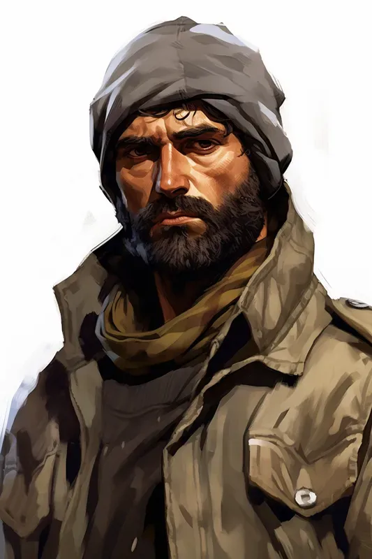 Post Apocalyptic RPG Character Portraits Midjourney Prompt | PromptBase