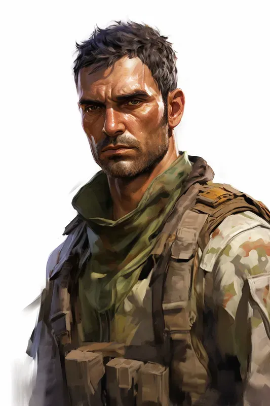 Post Apocalyptic RPG Character Portraits Midjourney Prompt | PromptBase