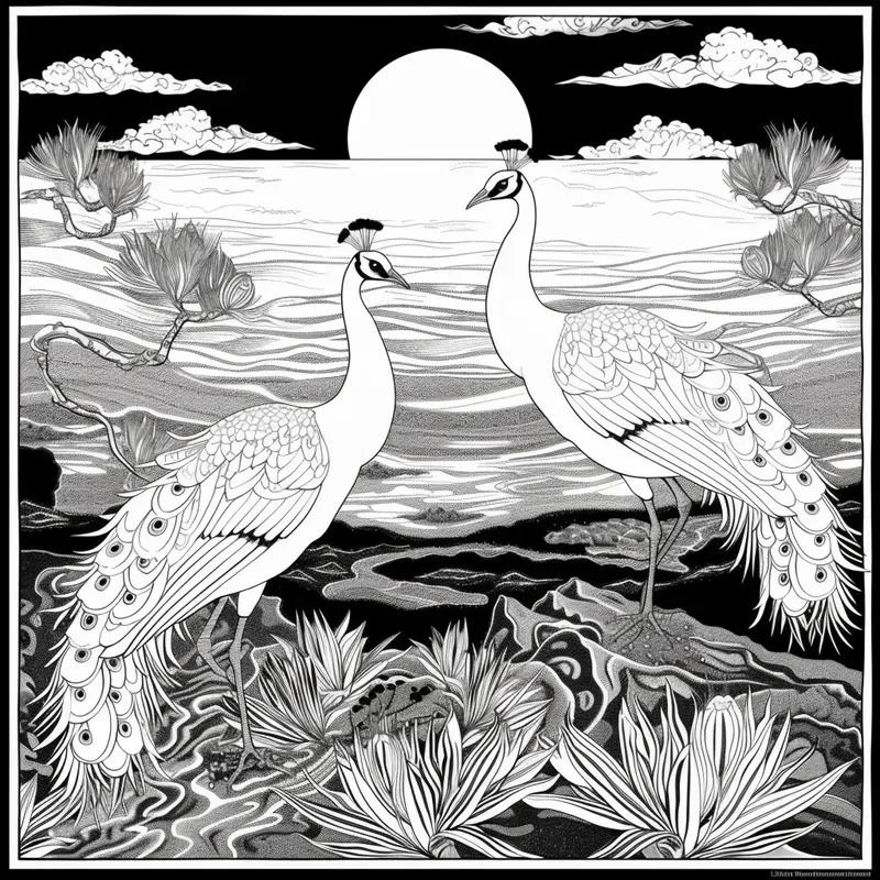 Customizable Themed Coloring Books Midjourney Prompt | PromptBase