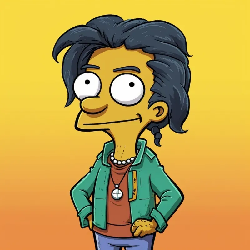 The Simpsons Chibis Midjourney Prompt | PromptBase