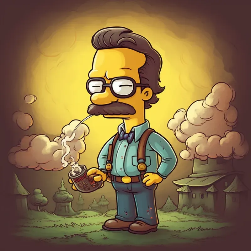 The Simpsons Chibis Midjourney Prompt | PromptBase