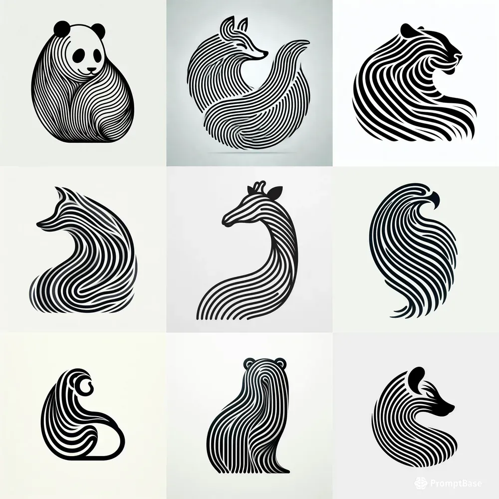 Psychedelic Visions Logos Vectors DALL·E Prompt | PromptBase