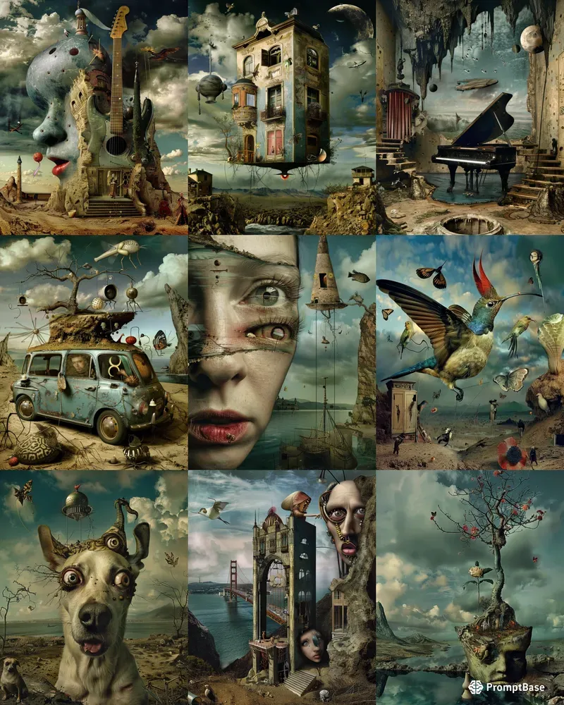 Surrealistic Cores Digital Art Midjourney Prompt | PromptBase