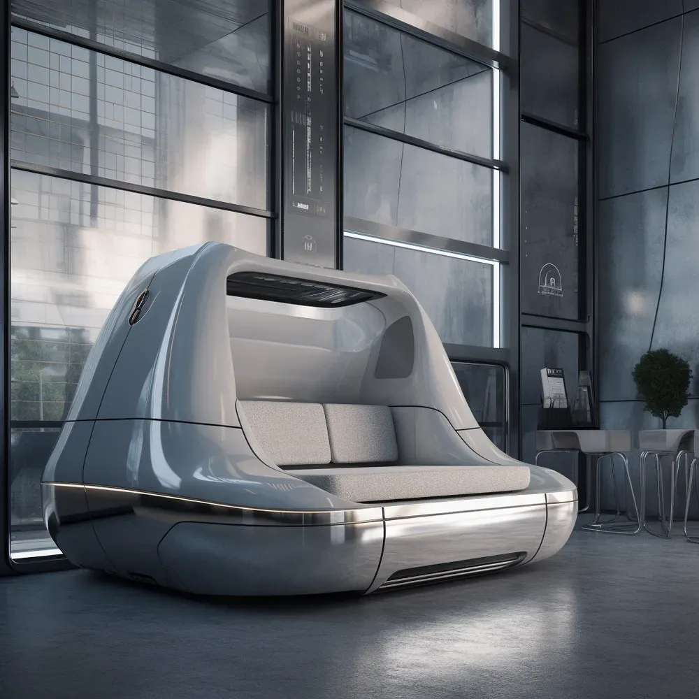 Futuristic Furniture Architecture Designs Midjourney Prompt | PromptBase