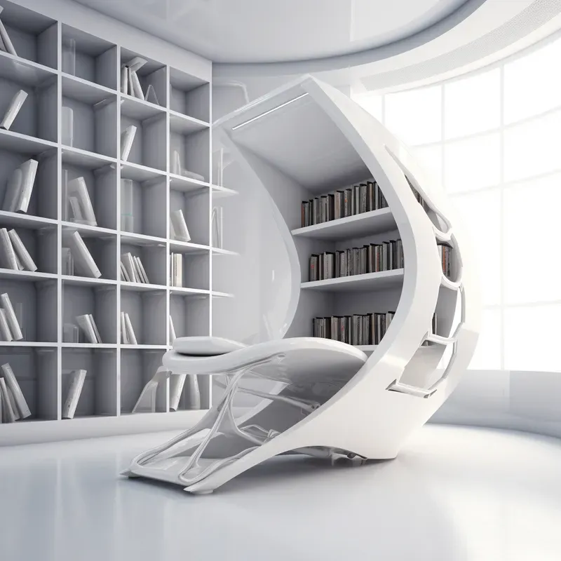 Futuristic Furniture Architecture Designs Midjourney Prompt | PromptBase