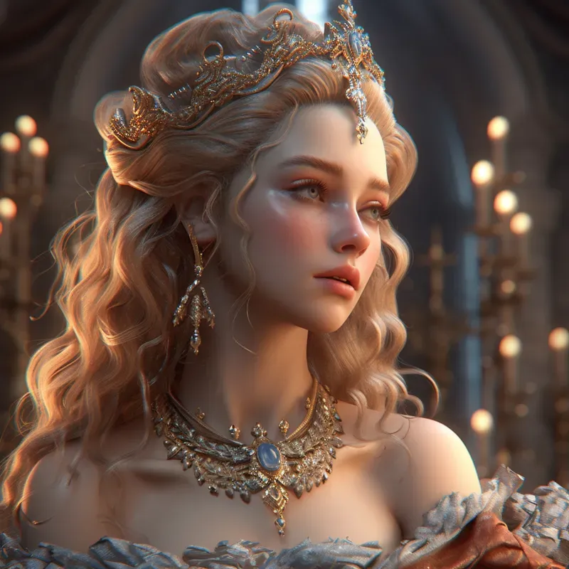 Mmo RPG Characters 3D Portraits Game Art Midjourney Prompt | PromptBase