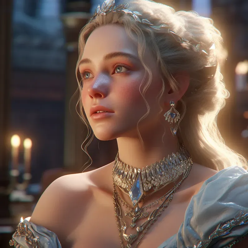 Mmo RPG Characters 3D Portraits Game Art Midjourney Prompt | PromptBase