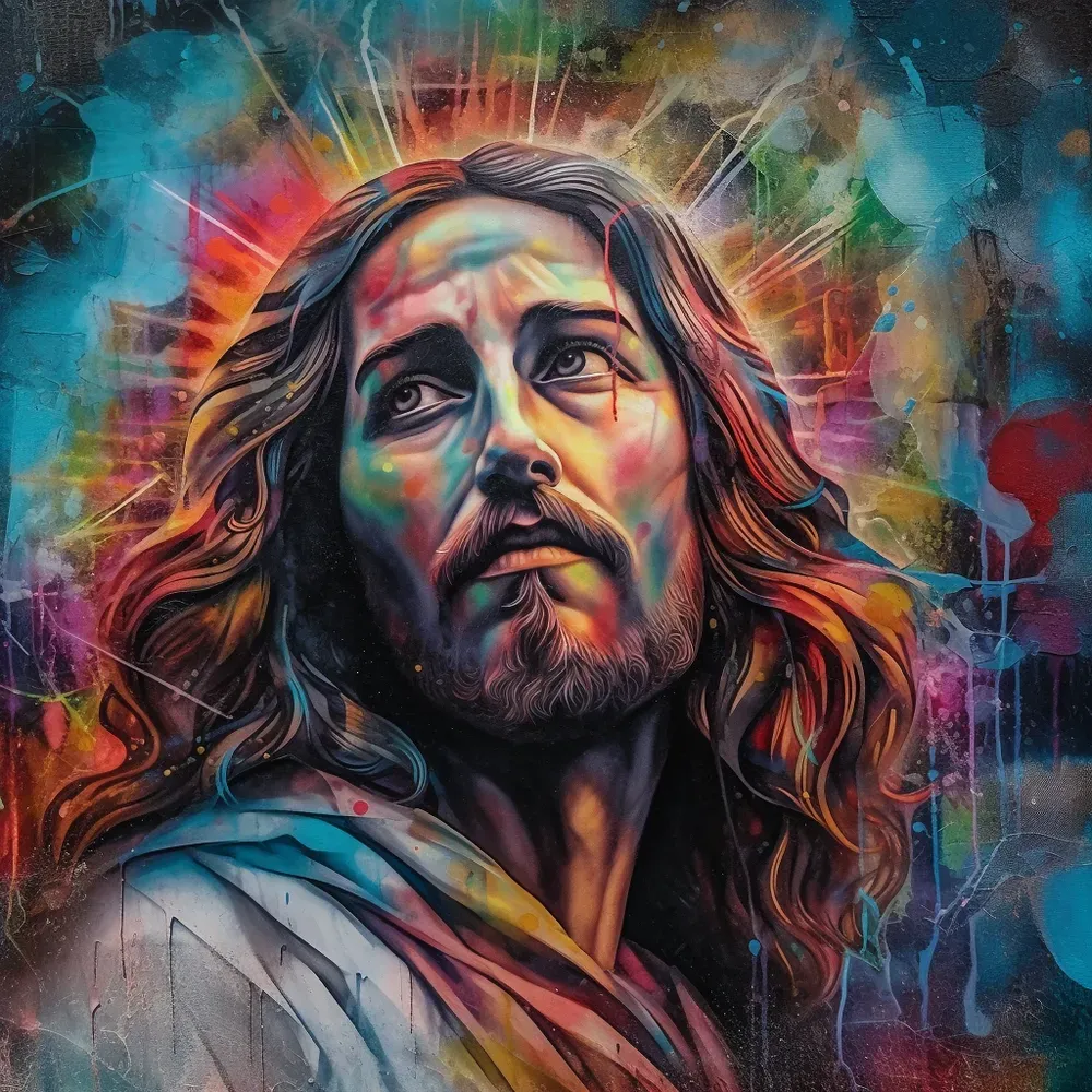 Graffiti Portraits Urban Street Art Murals Midjourney Prompt | PromptBase