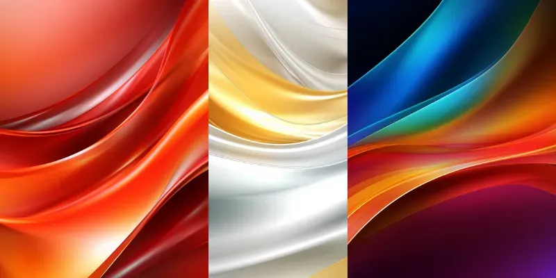 Screensaver Abstract Waves Backdrops Art Midjourney Prompt | PromptBase